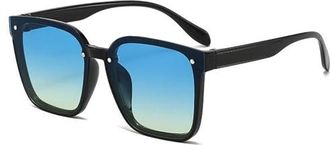 Generic Lunettes De Soleil &Agrave; Monture Large For Hommes, For Lext&eacute;rieur, Les Vacances Et La Conduite(Yellow)