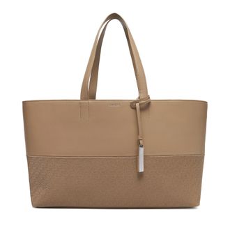 Calvin Klein Handtasche Calvin Klein Ck Mixmedia Shopper_Mono K60K613166 Beige