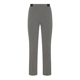 Patrizia Pepe Femme, Pantalons, Multicolore, Taille: 40 FR Pantalon &agrave; Carreaux avec Bordure &Eacute;lastiqu&eacute;e