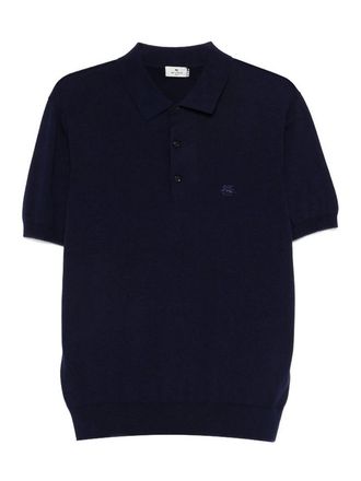 Etro Pull Col Rond - Bleu