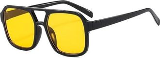 Generic Lunettes De Soleil Vacances En Plein Air For Hommes Et Femmes Sport Conduite(Yellow)