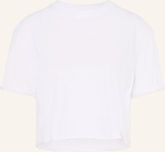 American Vintage American Vintage Cropped-Shirt Apoly weiss