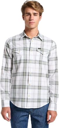 Lee Herren Clean Western Shirt, Mercantile Bright White, M EU