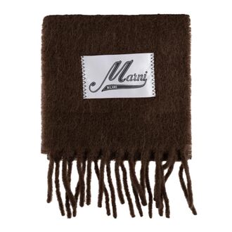 Marni Wollschal - - Accessories - Damen - Braun - ONE SIZE