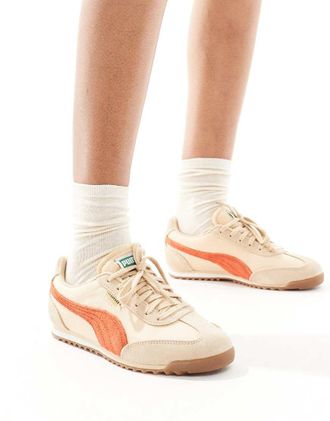 Puma Arizona - Sneaker in Beige und gebranntem Orange-Neutral