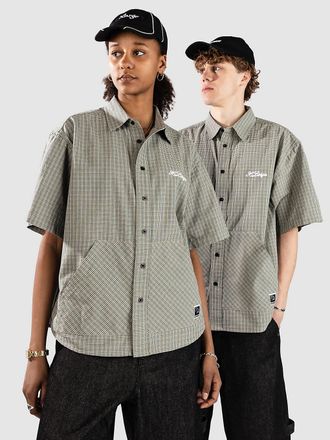 XLARGE Check Double Hemd green