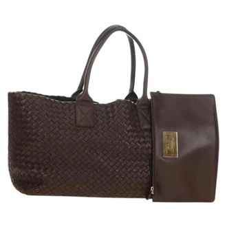 Bottega Veneta Pre-owned Vintage Tote Bag - - Pre-owned - Damen - Braun - ONE SIZE