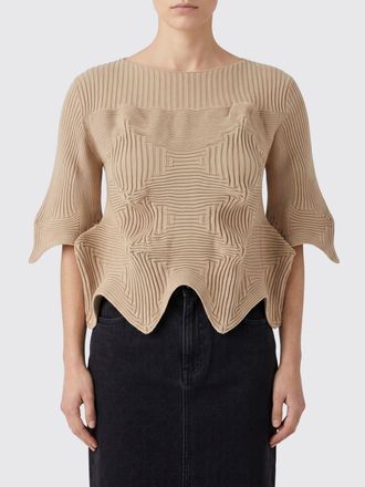 Issey Miyake Top ISSEY MIYAKE Damen Farbe Beige
