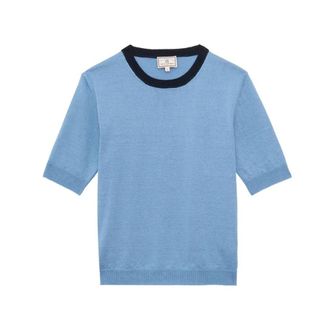 Ines De La Fressange Femme, Pulls, Bleu, Taille: 38 FR Nova Shirt