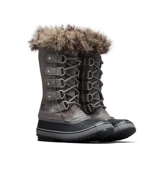Sorel Joan of Arctic Waterproof bottes dhiver imperméables pour femme, Gris (Quarry x Black), 40.5 EU