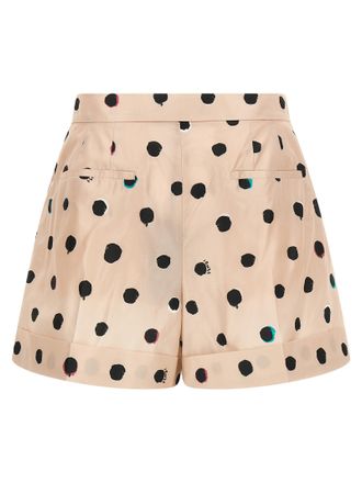 Fendi Falena Dots Bermuda Shorts - Beige