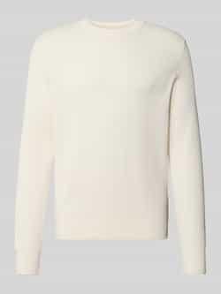 HUGO BOSS Regular Fit Pullover aus reiner Baumwolle Modell Lalex