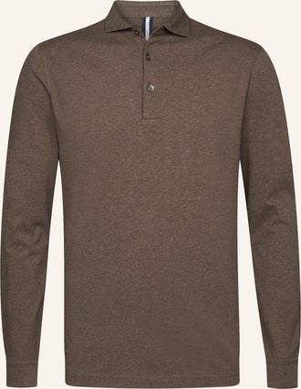 Profuomo Profuomo Polo Langarm braun