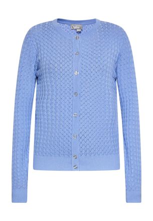 Usha Strickjacke Damen taubenblau
