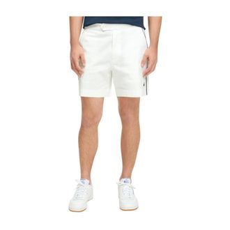 Brooks Brothers Tennis Baumwollshorts - - Shorts - Herren - Wei&szlig; - W31