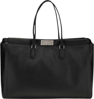 Fendi Peekaboo Tote Large - - Bags - Herren - Schwarzk - ONE SIZE