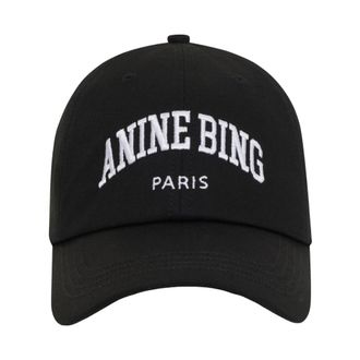 Anine Bing Casquette de baseball Jeremy - Femme - Accessoires - Noir - Taille: ONE Size