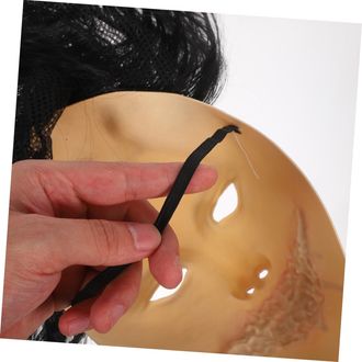 Valiclud Halloween- Für Frauen Gruselige Gespenster Und Teufelsmaske Mit Haaren Realistische Cosplay- Für Horror-Partys Und Kostüme