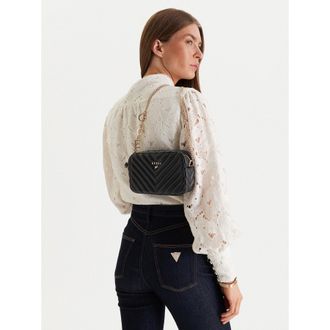 Guess Handtasche Guess J4GZ23 WFZL0 Schwarz