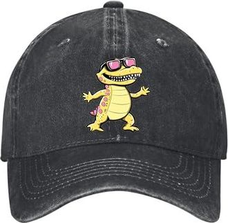 Generic Chapeau De Soleil Crocodile Mignon Chapeau De Sport R&eacute;glable Casquette De Baseball Classique Casquette Trucker pour Randonn&eacute;e Plage Voyages
