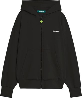 Barrow Barrow, Homme, Sweatshirts et sweats &agrave; capuche, Noir, Taille: L Iconic Zip Sweat &agrave; capuche
