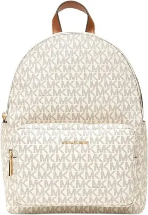 Michael Kors Tanner Medium Signature Logo Rucksack - - Bags - unisex - Beige - ONE SIZE
