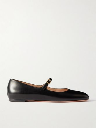 Bally Babies En Cuir Banya - Noir
