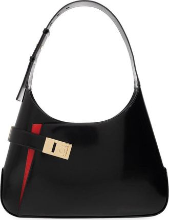 Ferragamo Hobo Bags - Salvatore Ferragamo Arch Hobo Shoulder Bag - Gr. unisize - in Grau - f&uuml;r Damen