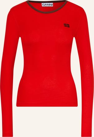Ganni Longsleeve rot