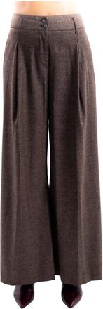 H2O Pantalon large - Femme - Pantalons - Brun - Taille: 44 FR