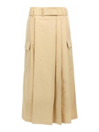 Kenzo Jupe Midi - Beige