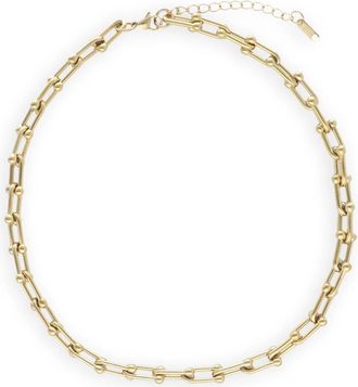 Omoda Elegante Iris Halskette Kette - - Accessories - Damen - Gelb - ONE SIZE
