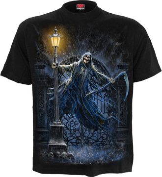 Spiral Reaping in The rain M&auml;nner T-Shirt schwarz 3XL