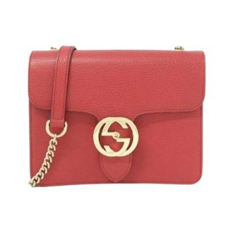 Gucci Pre-owned Vintage Schultertasche - - Pre-owned - Damen - Rot - ONE SIZE