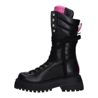 3Juin 3Juin, Femme, Chaussures, Noir, Taille: 36 EU Bottines en cuir