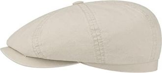 Stetson Casquette Hatteras Classic Cotton Femme/Homme - en Coton DEte avec Visiere Printemps-ete Ete - XL (60-61 cm) Beige