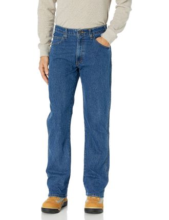 Dickies Herren Active Waist 5-Pocket Flex Performance Pants Jeans, Stonewashed, Indigoblau, 30W / 32L