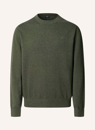 Hackett Pullover Ess Cotton Crew gruen