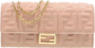 Fendi Portemonnaie - Baguette Chain Long Wallet - Gr. unisize - in Gold - f&uuml;r Damen