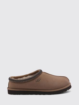 UGG Mules Tasman II en nubuck avec int&eacute;rieur en laine et semelle EVA
