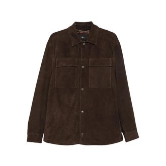 7 For All Mankind Overshirt 3FL - - Jackets - Herren - Braun - M