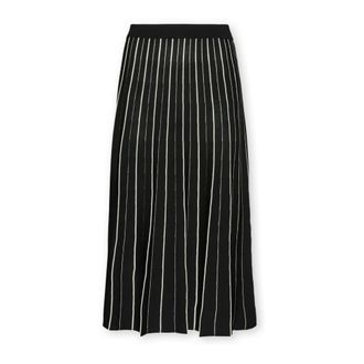 Elena Miro Faltenrock - - Skirts - Damen - Schwarzk - M