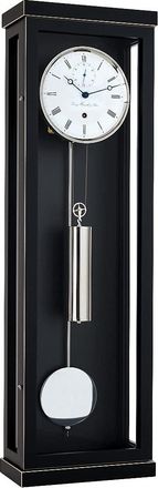 Hermle Pendelwanduhr Regulator Monatsl&auml;ufer Schwarz 88cm- 70996-740761