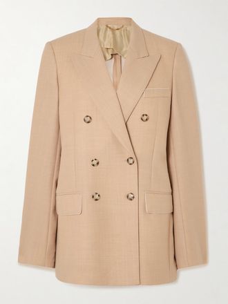 Victoria Beckham Blazer Aus Einer Wollmischung - Neutral