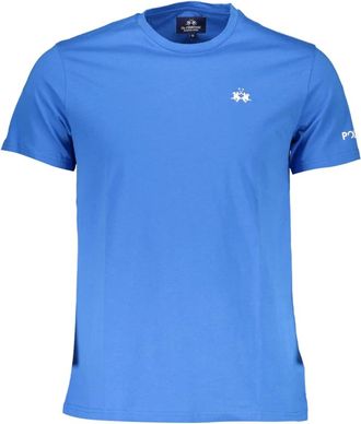 La Martina Homme, Tops, Bleu, Taille: M Short Sleeve T-Shirt