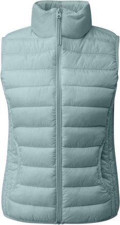 QS by s.Oliver Outdoorjacke Outdoor-Weste Steppweste mit Stehkragen