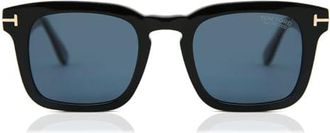 Tom Ford FT0751 Sunglasses, Shiny Black, 50/22/145 Unisex