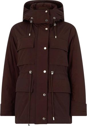 Moorer Veste &agrave; capuche - Femme - Manteaux - Brun - Taille: 36 FR