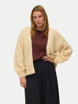Vero Moda Strickjacke Maybe 10273101 Gelb Oversize