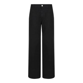 Douuod Palazzo Jeans - - Trousers - Damen - Schwarzk - W26
